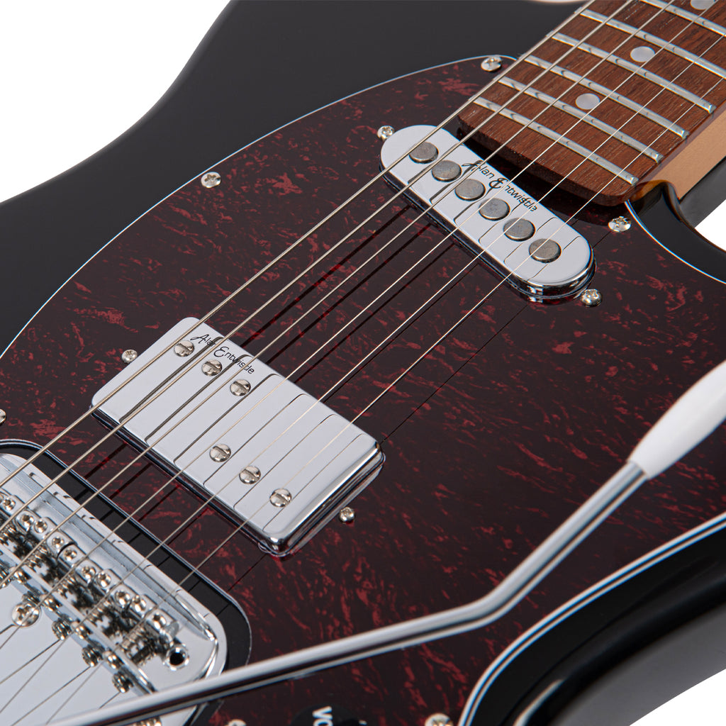 Vintage REVO Series 'Colt' HS Duo Electric Guitar ~ Boulevard Black ...