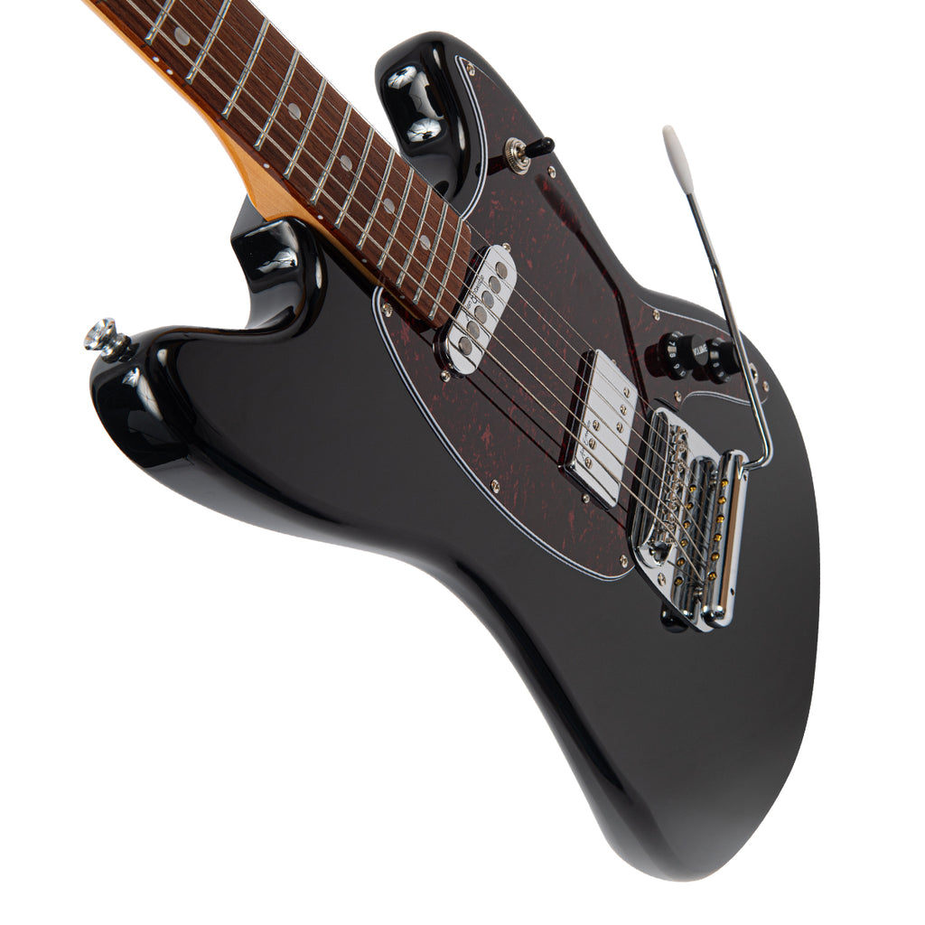 Vintage REVO Series 'Colt' HS Duo Electric Guitar ~ Boulevard Black ...