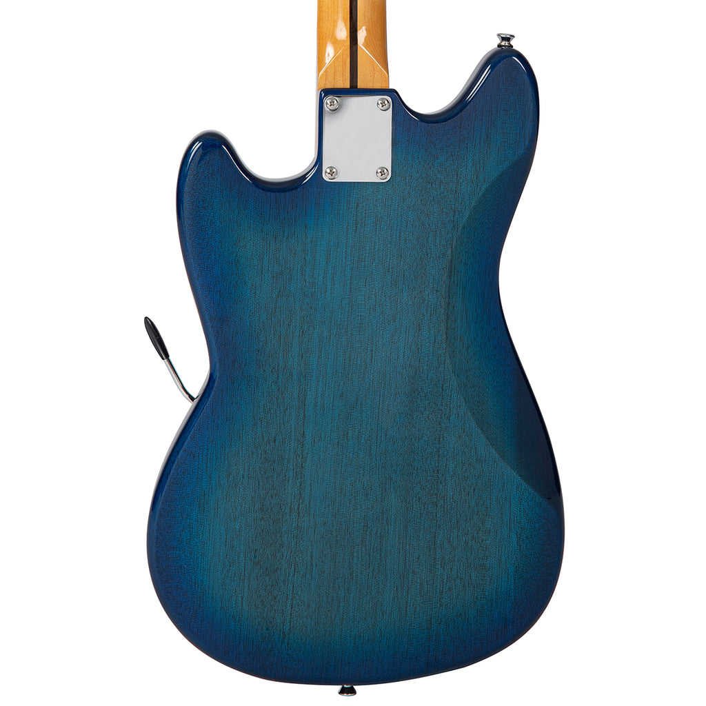 Vintage REVO Series 'Colt' HS Duo Electric Guitar ~ Blueburst ...