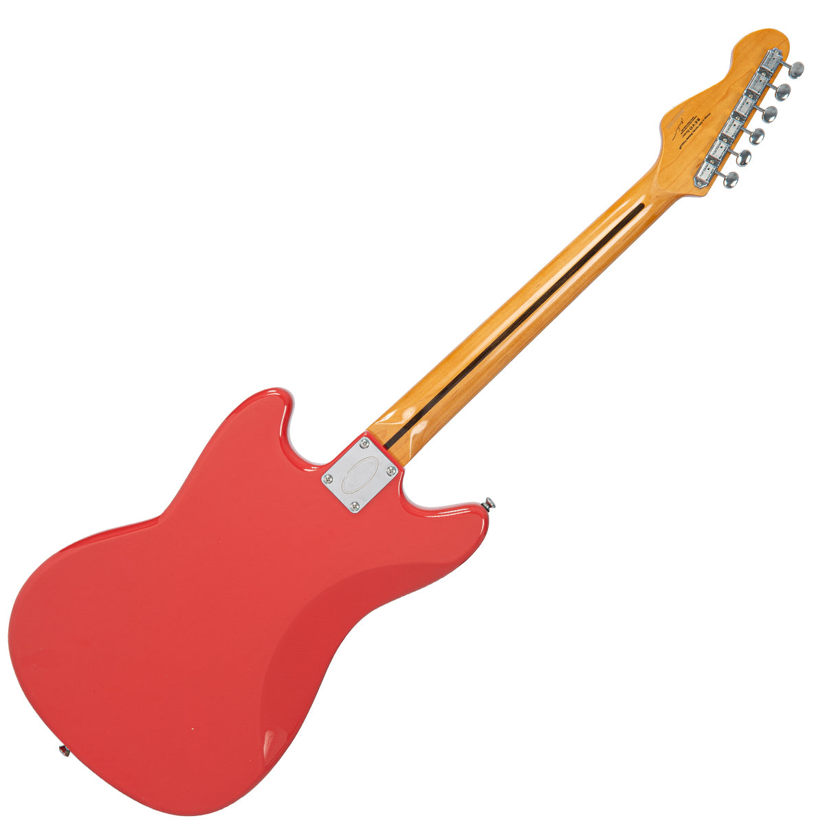 Vintage REVO Series 'Colt' HS Duo Electric Guitar ~ Fiesta Red ...