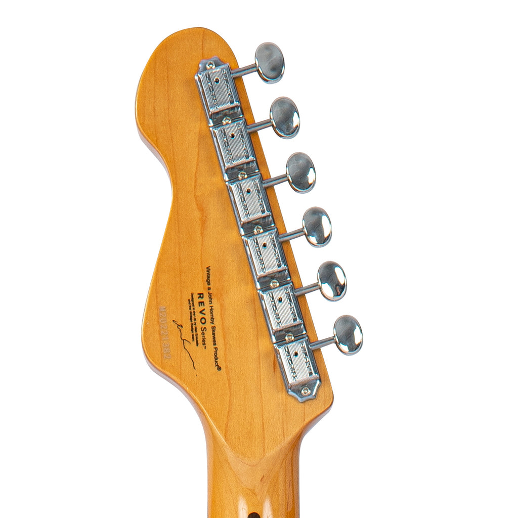 Vintage REVO Series 'Colt' HS Duo Electric Guitar ~ Firenza Red ...