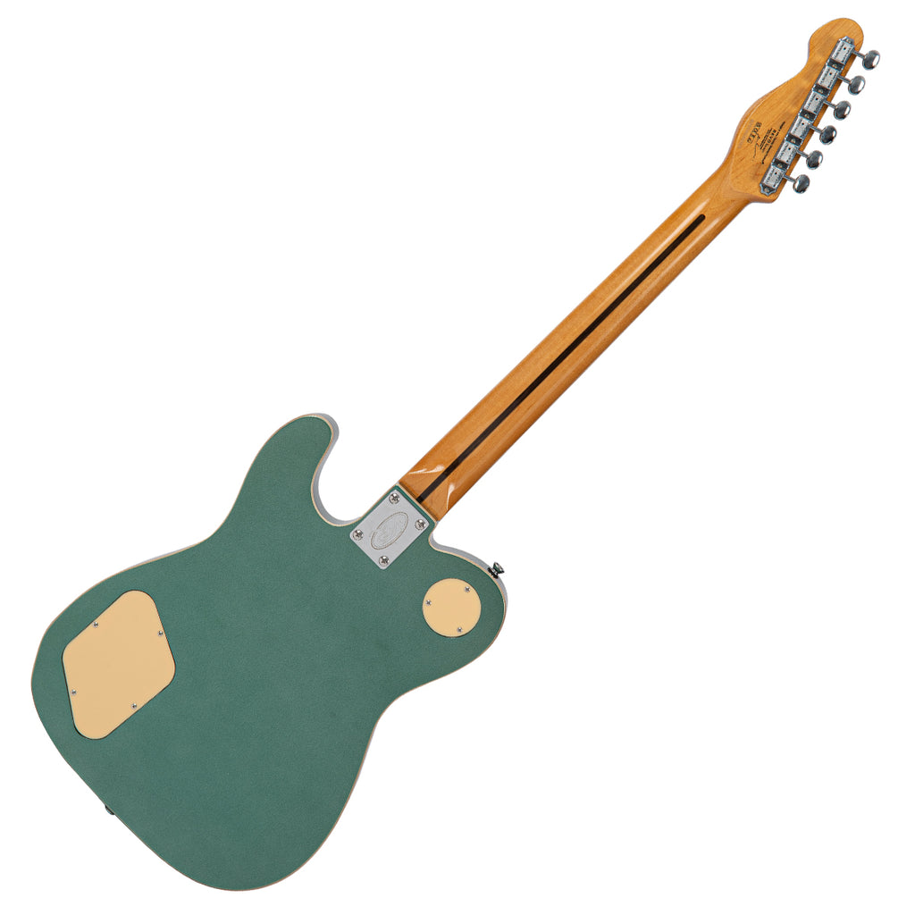 Vintage REVO Series 'Midline' Electric Guitar ~ Metallic Green ...