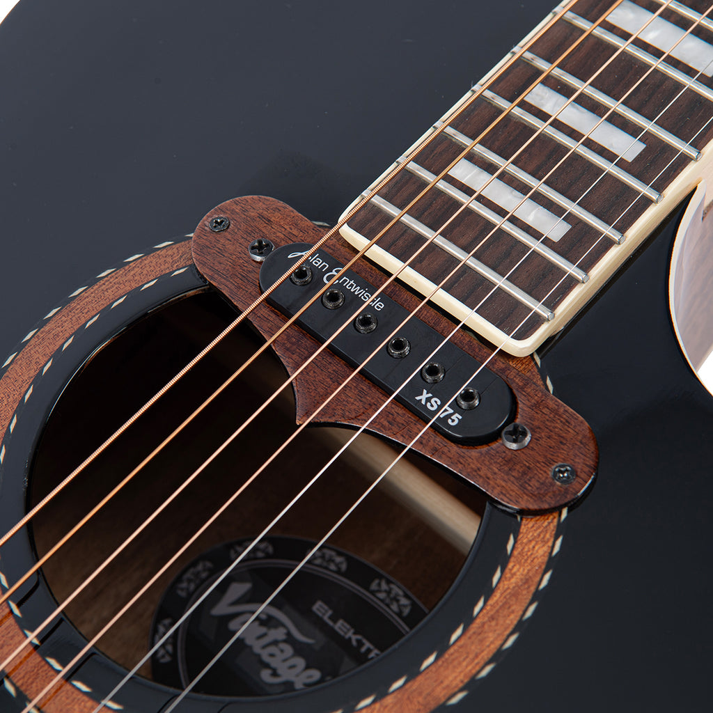 Vintage REVO ELEKTRA ~ Black Silk – VintageGuitarsRus