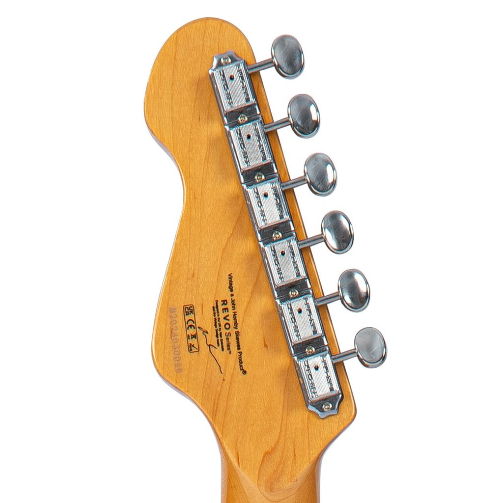 Vintage REVO Series 'Surfmaster 90' Guitar ~ Metallic Silver ...