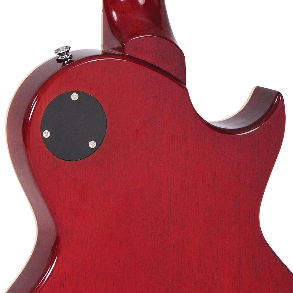 Vintage V100 Reissued Electric Guitar ~ Left Hand Cherry Sunburst ...