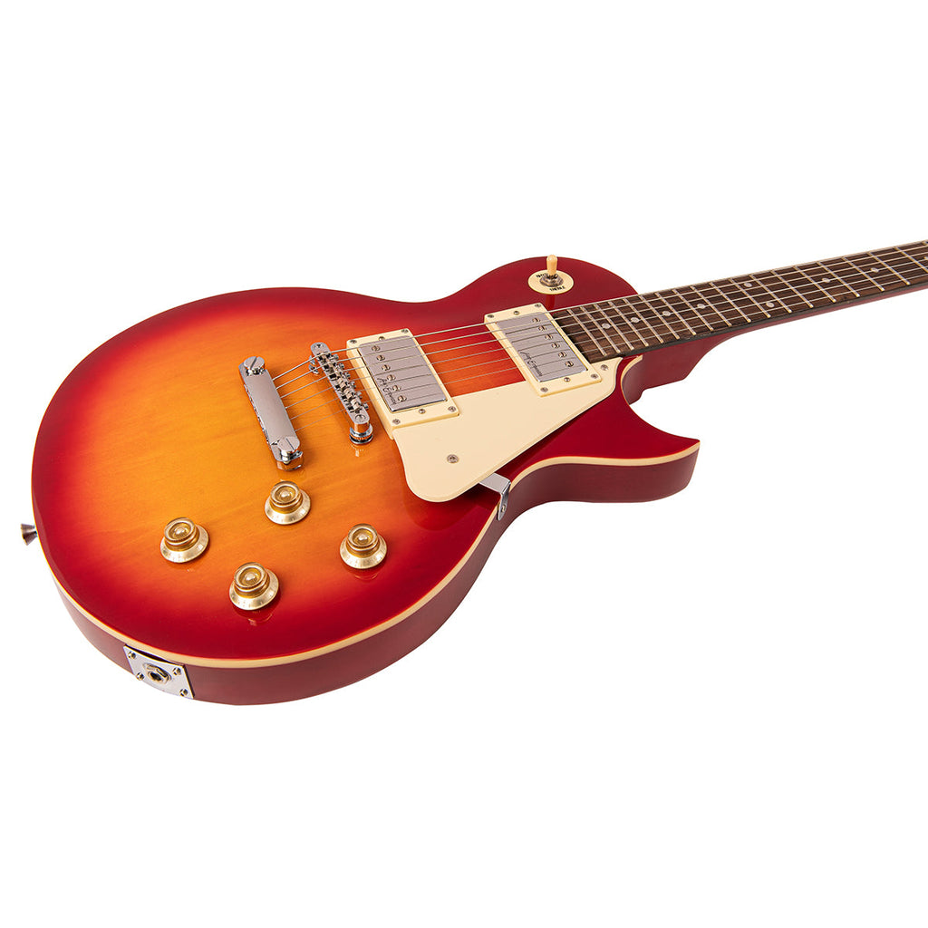 Vintage V10 Coaster Series Electric Guitar ~ Cherry Sunburst ...