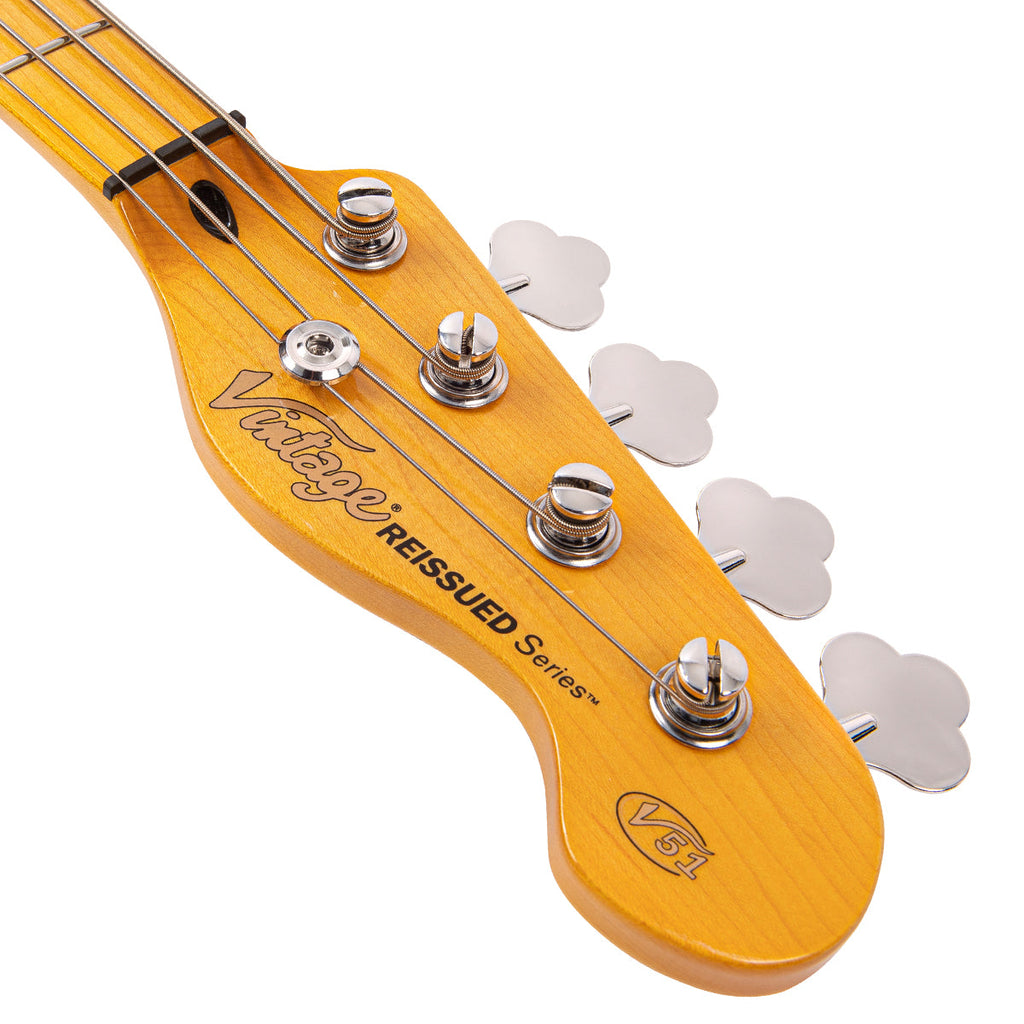 Vintage V51 ReIssued Bass Guitar ~ Two Tone Sunburst – VintageGuitarsRus