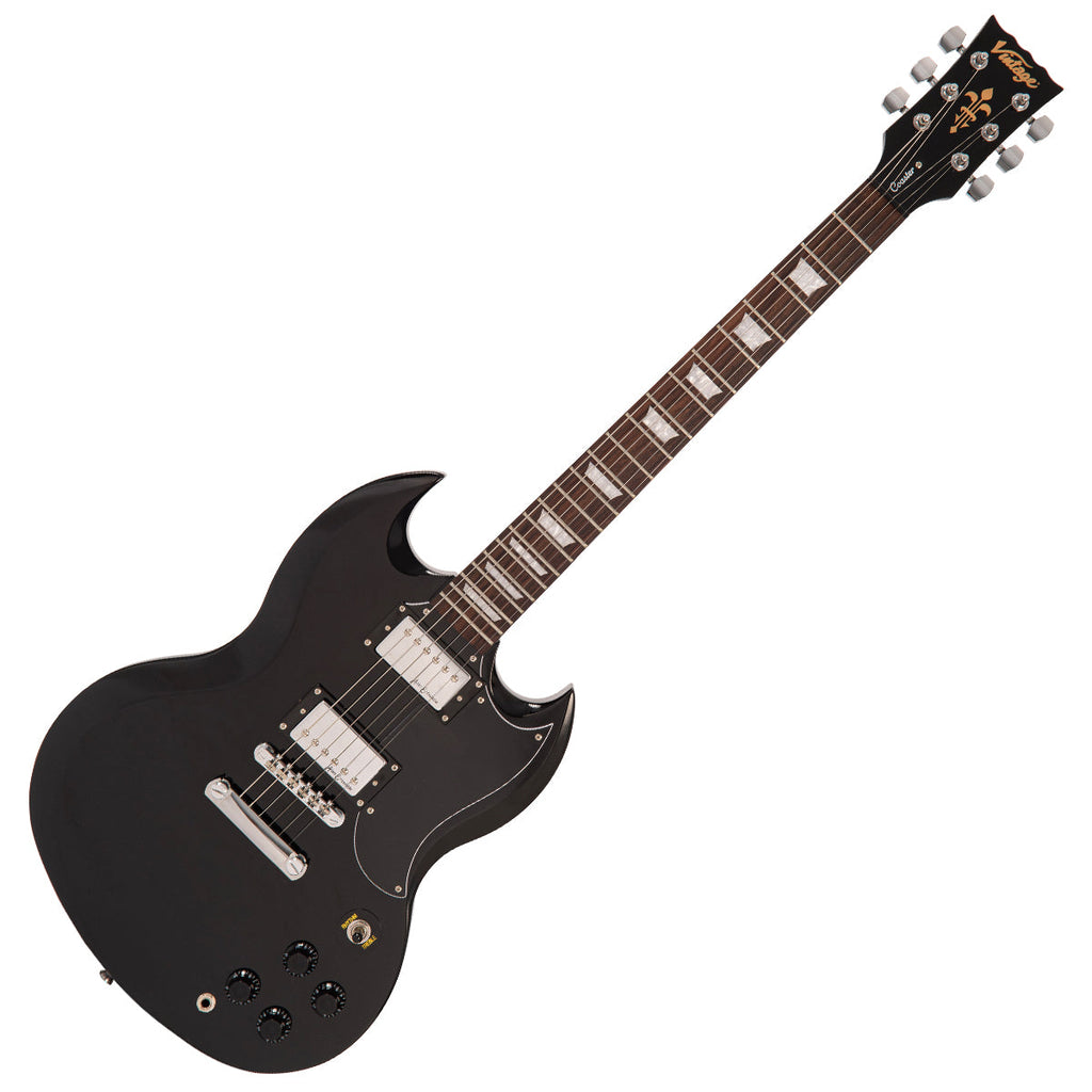Vintage V69 Coaster Series Electric Guitar Pack ~ Boulevard Black ...