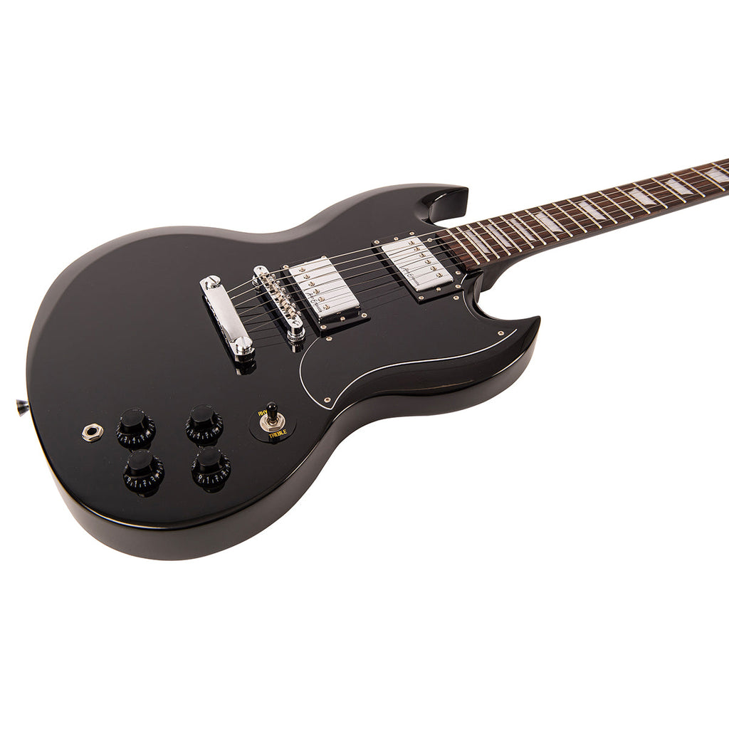 Vintage V69 Coaster Series Electric Guitar ~ Boulevard Black ...