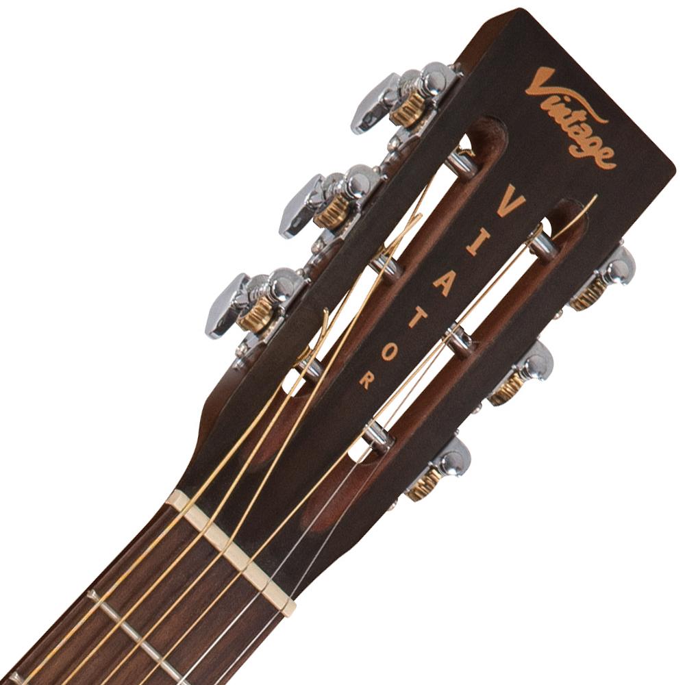 Vintage 'Viator' Paul Brett Electro-Acoustic Travel Guitar ~ Antiqued ...
