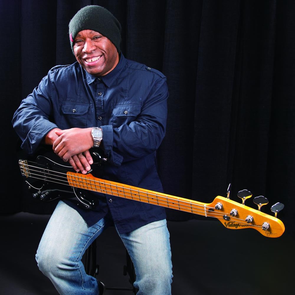 Vintage V4 Tony Butler Signature Bass Guitar ~ Black – VintageGuitarsRus